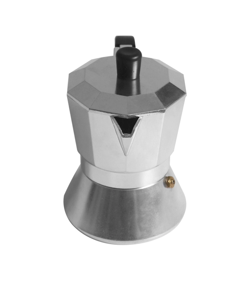 Capri Stovetop Espresso Maker made of food-grade aluminum for induction ...